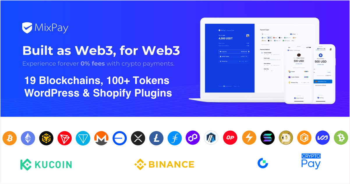 MixPay - Crypto Payment Processor & Gateway for Global Merchants